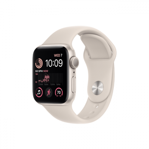 Apple Watch SE 2nd Gen 44MM Starlight Aluminum GPS - Wish.lk